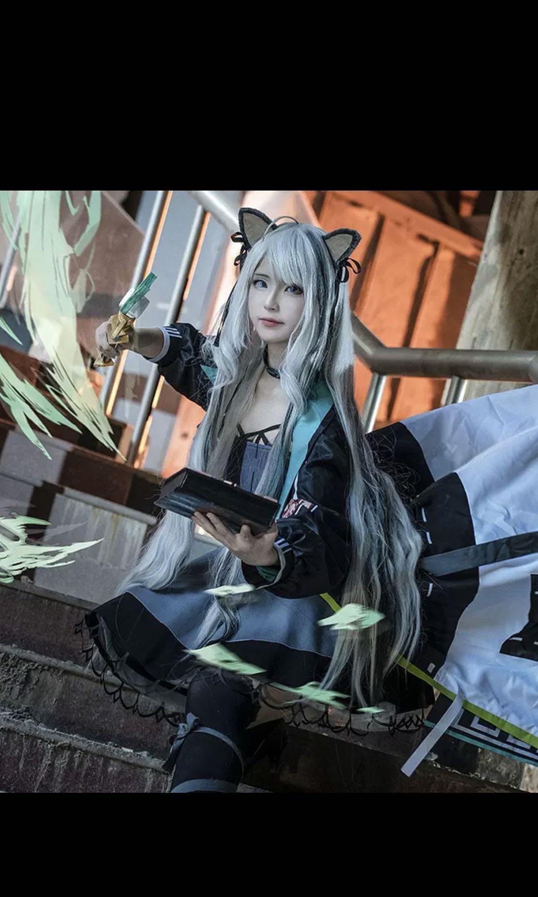 Arknights Mint Cosplay, Hobbies & Toys, Memorabilia & Collectibles, J ...