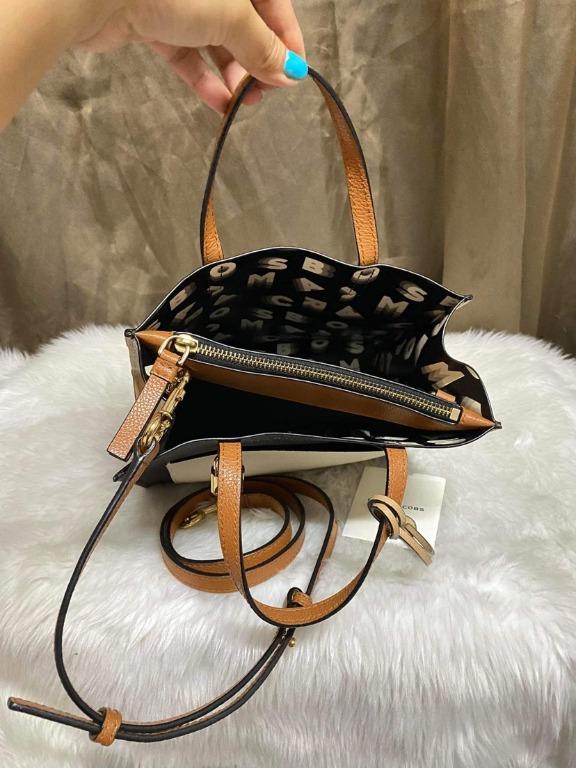 AUTHENTIC Marc Jacobs MJ Mini Grind Satchel Tote Bag M0016132 Smoked ...