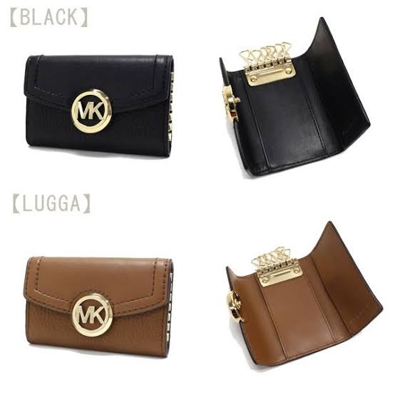 AUTHENTIC Michael Kors MK Key Holder Wallet, Women's Fashion, Bags ...