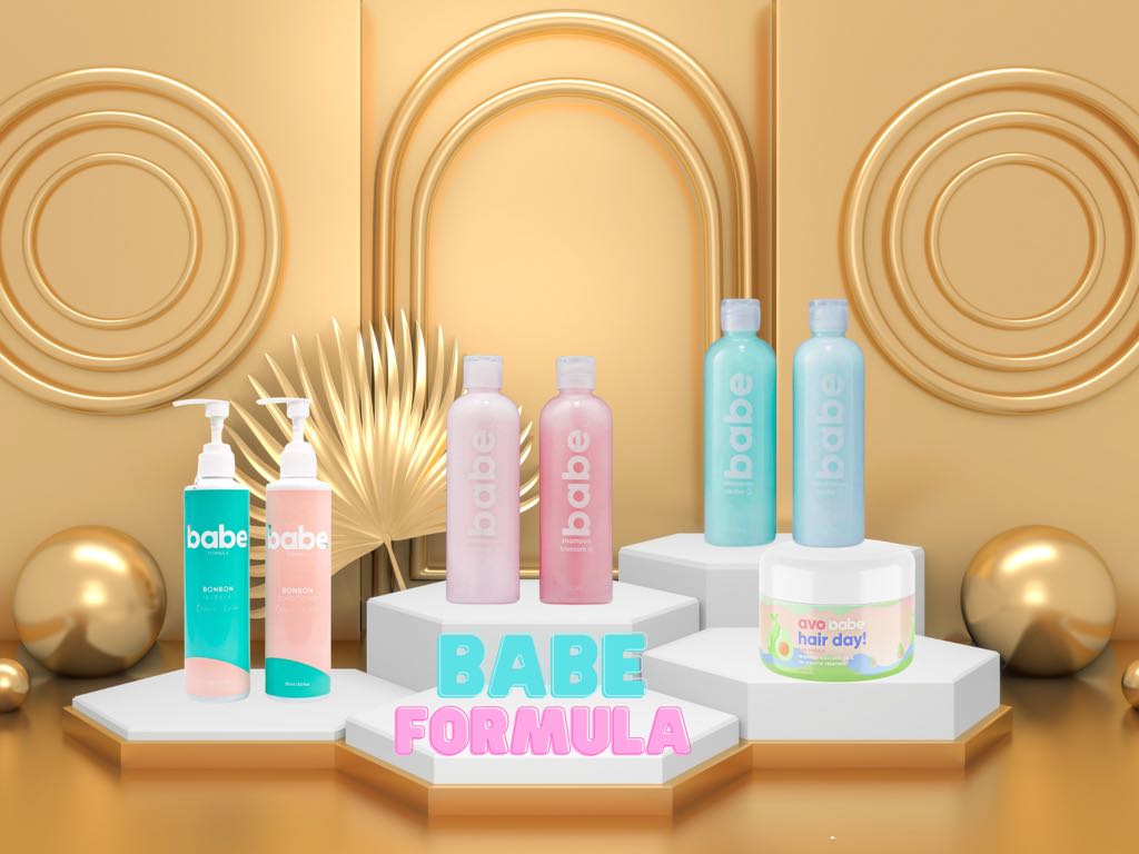 Babe Formula Blossom, Bonbon, Nectar and Avobabe on Carousell