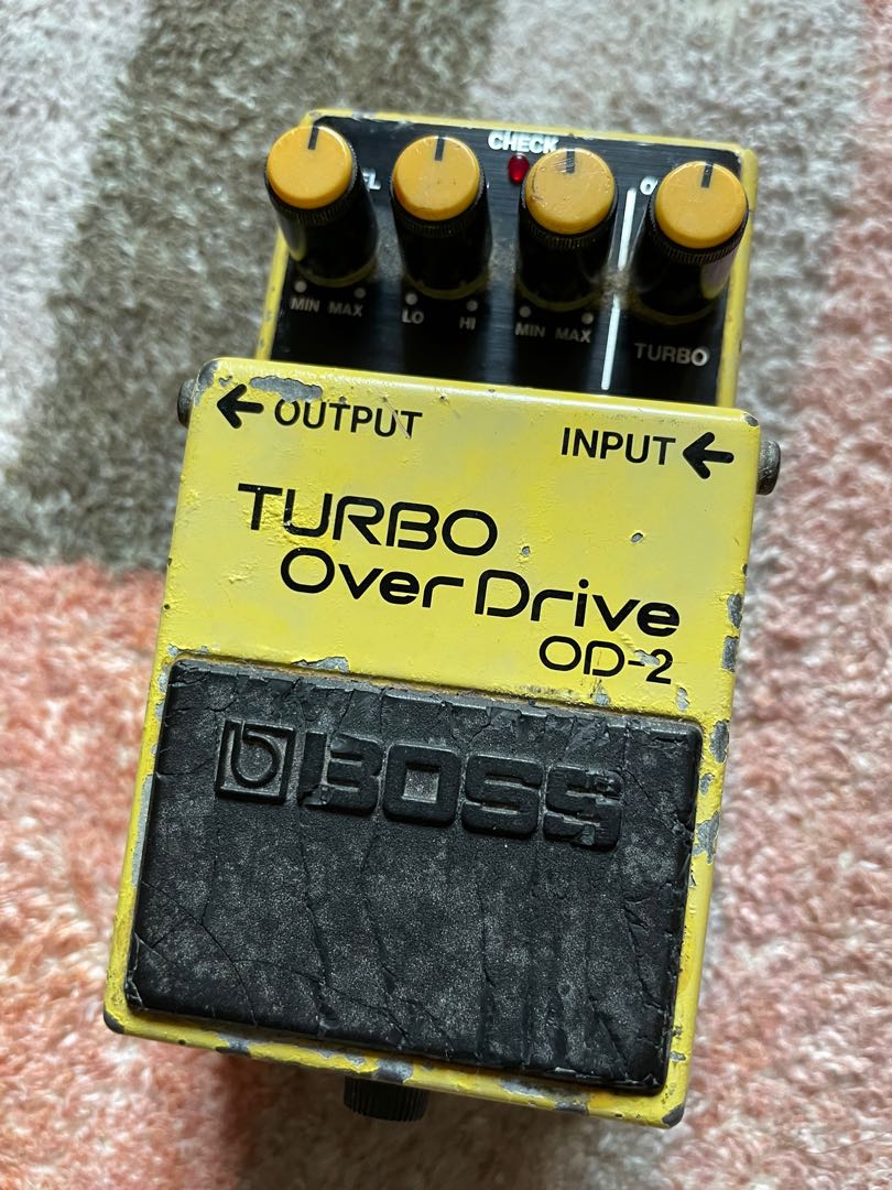 Boss Turbo Overdrive OD-2 Made in Japan, Hobbies & Toys, Music & Media ...