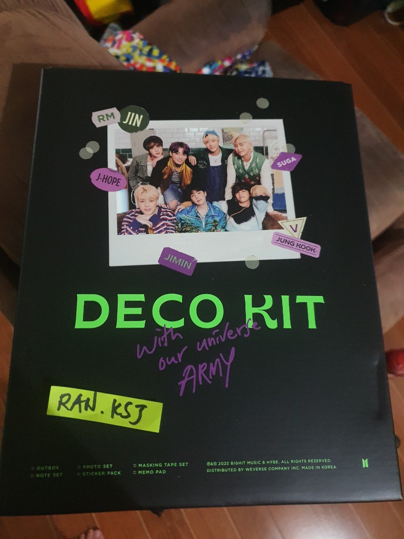BTS Deco Kit, Hobbies & Toys, Memorabilia & Collectibles, K-Wave on ...