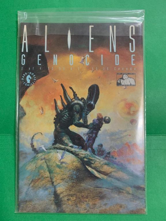 DARK HORSE COMICS: ALIENS: GENOCIDE #1-4, Hobbies & Toys, Books ...