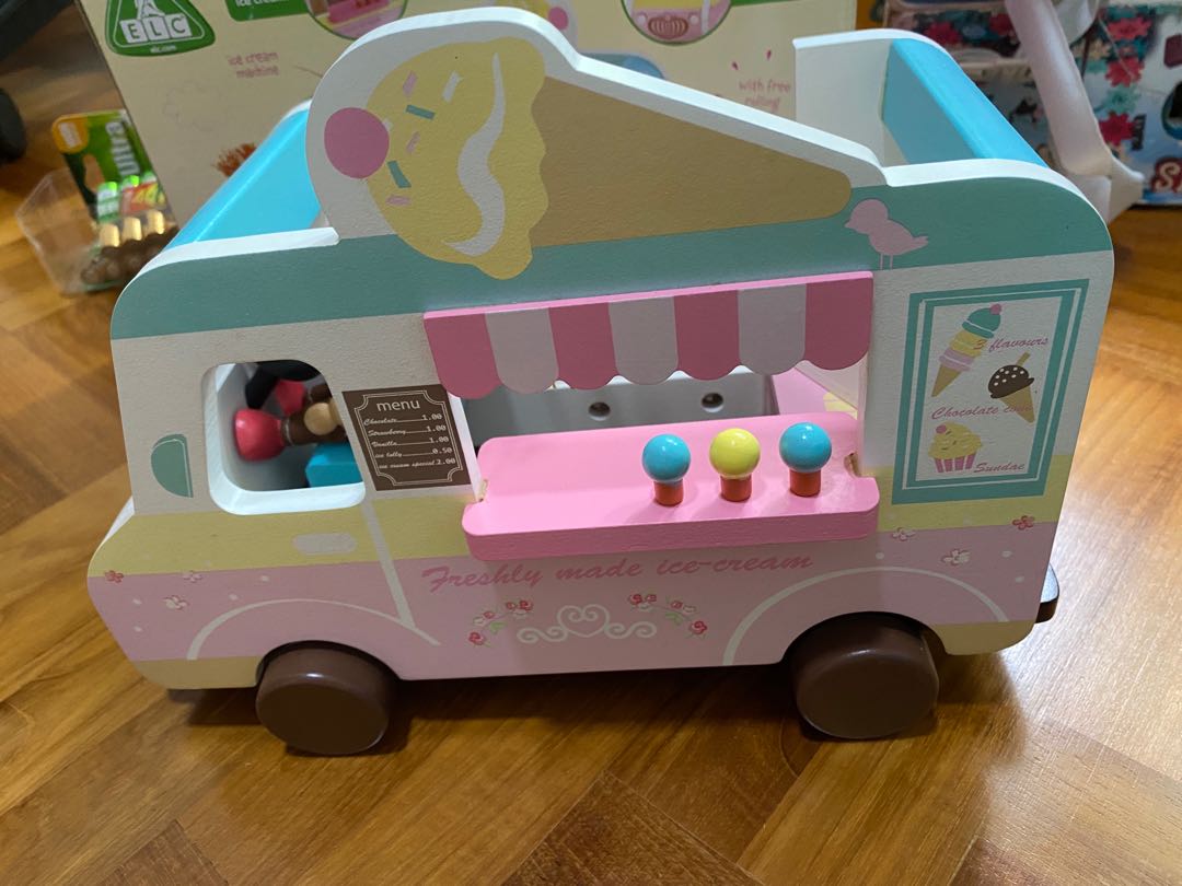 ELC Rosebud Ice-cream Van, Hobbies & Toys, Toys & Games on Carousell