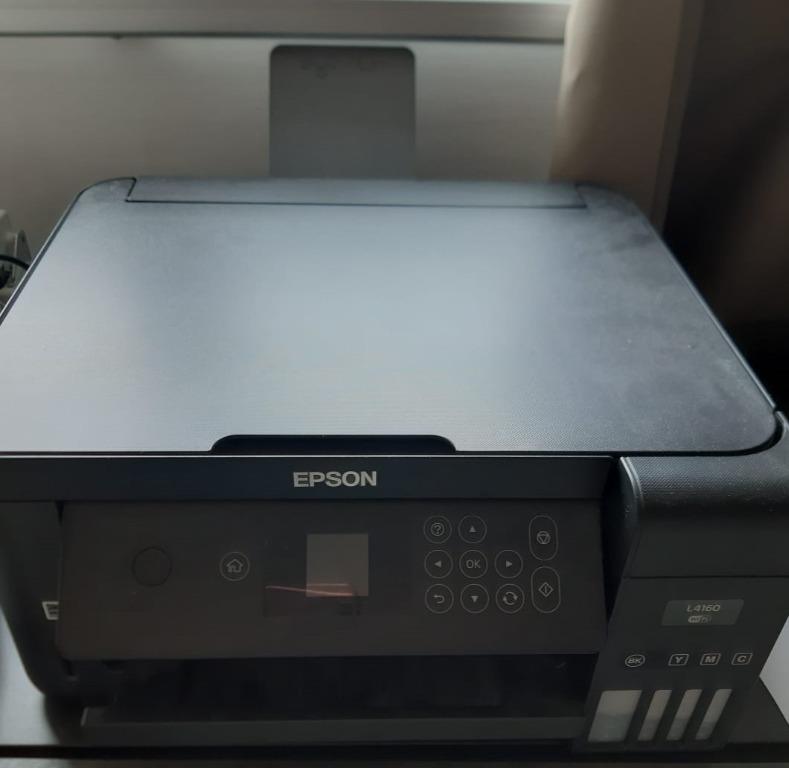 Epson L4160 Wi-Fi Duplex All-in-One Ink Tank Printer 4160, Computers ...