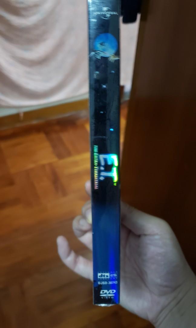 (全新未拆)經典電影ET外星人(E.T. the Extra-Terrestrial）日本版DVD(送貼紙), 興趣及遊戲, 音樂樂器 ...