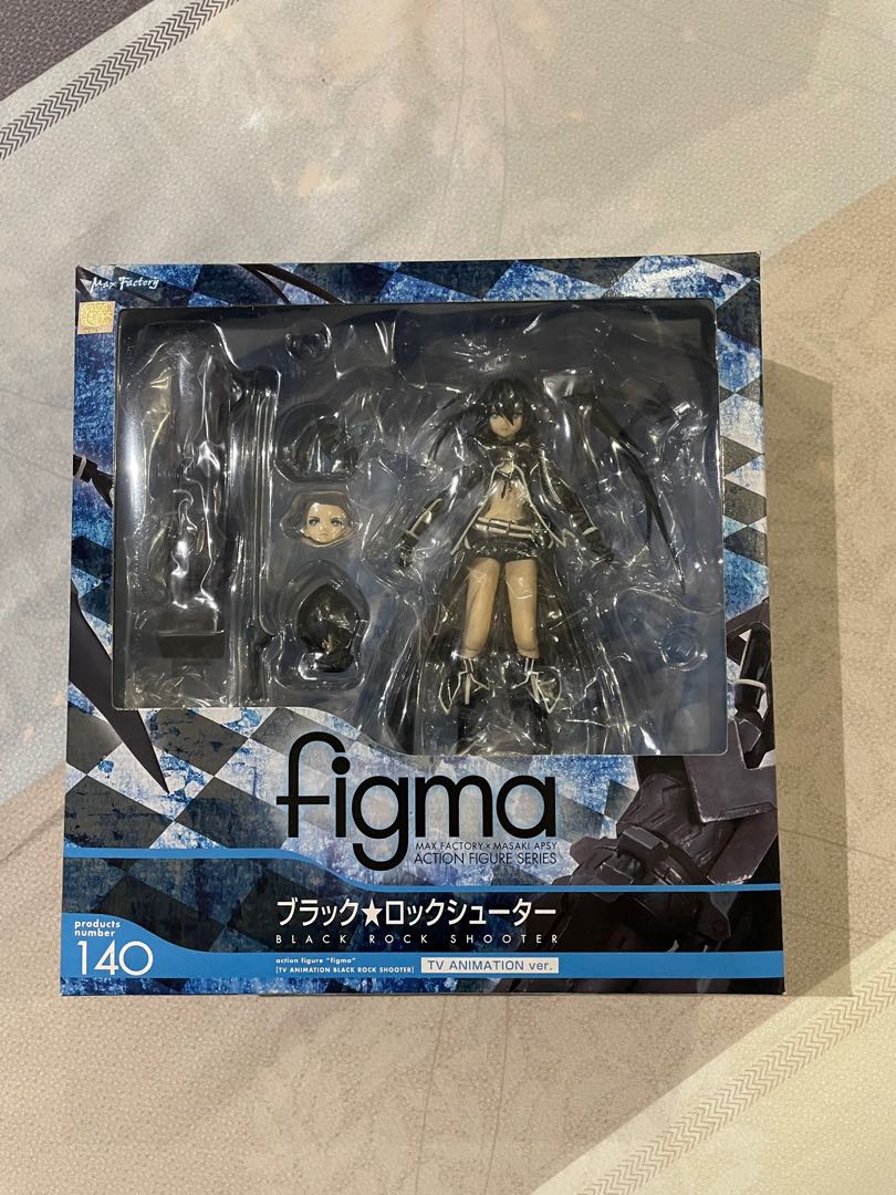 Figma 140 Black Rock Shooter TV Animation Ver., Hobbies & Toys, Toys ...