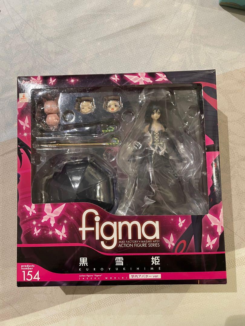 Figma 154 Accel World Kuroyukihime School Avatar Ver., Hobbies & Toys ...