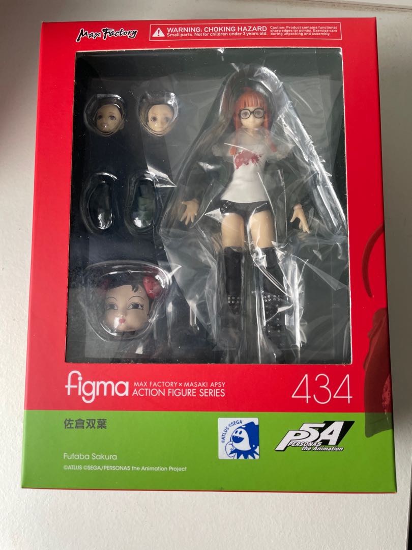 Figma Persona 5 the Animation: Futaba Sakura, Hobbies & Toys ...