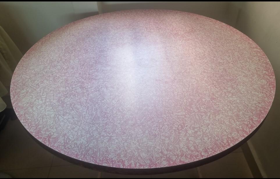Formica Round Table, Furniture & Home Living, Furniture, Tables & Sets ...
