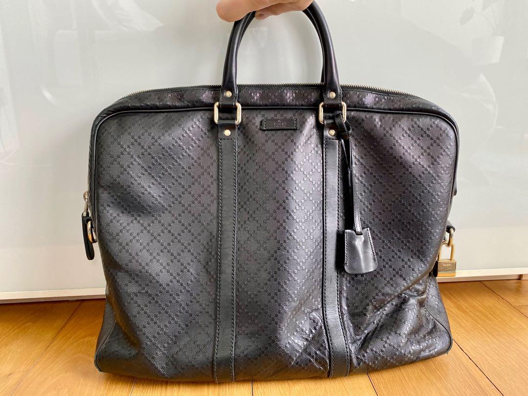 Gucci Bag laptop men, Men's Fashion, Bags, Briefcases on Carousell