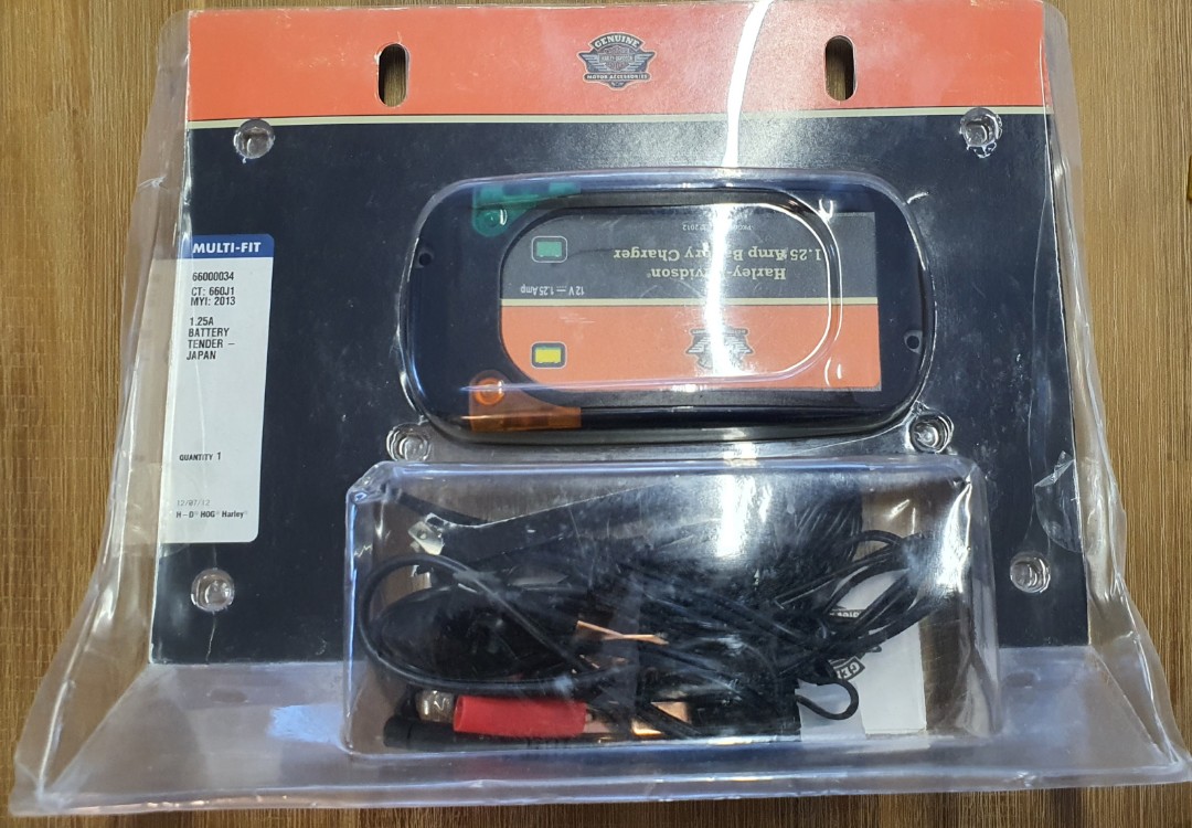 Harley Davidson 1.5amp battery tender, Motorcycles, Motorcycle ...