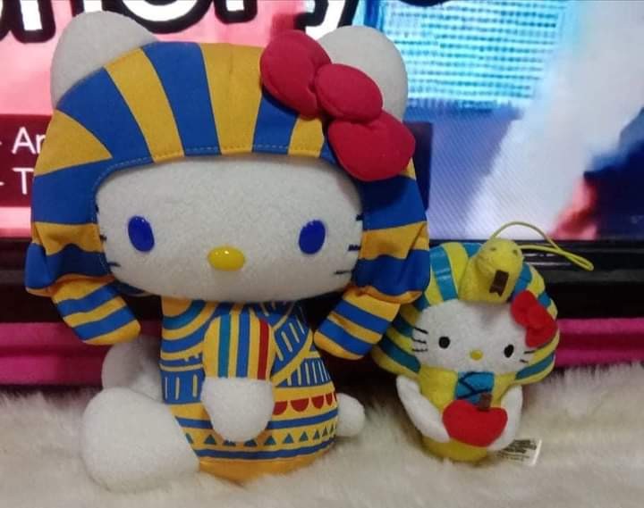 Hello kitty Egypt Plush toy and charm set, Hobbies & Toys, Toys & Games on Carousell