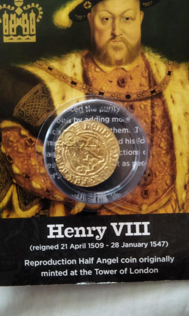 Henry VIII coin from London, Hobbies & Toys, Memorabilia & Collectibles ...