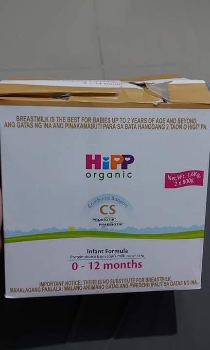 Hipp Organic CS 0-12 months, Babies & Kids, Nursing & Feeding ...