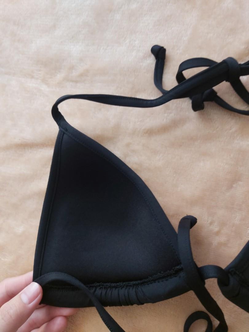 H&M Triangle bikini top and bottom, Women's Fashion, Swimwear, Bikinis ...