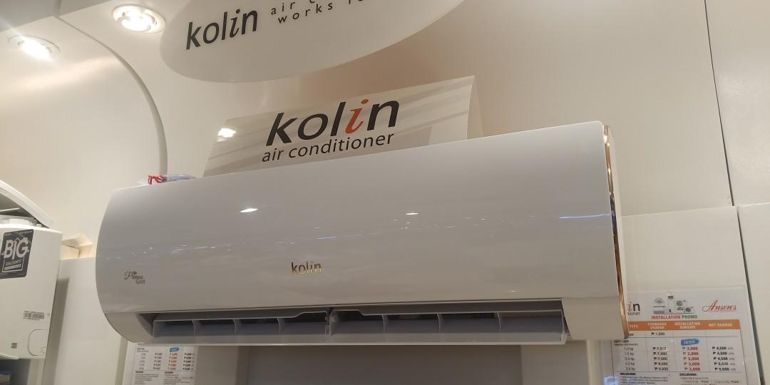 Kolin Primus Gold Split type Inverter 2022 model, TV & Home Appliances ...