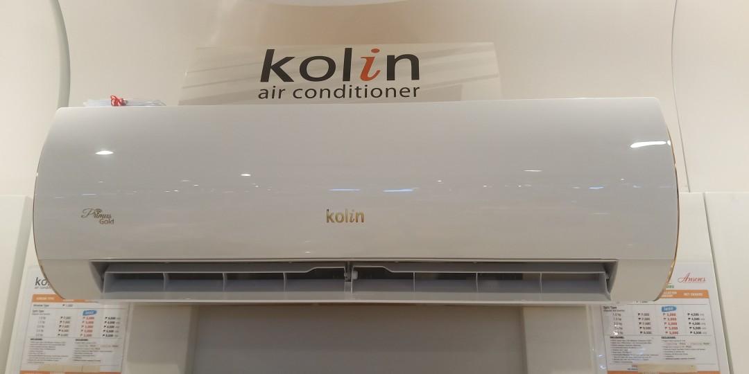 Kolin Primus Gold Split type Inverter 2022 model, TV & Home Appliances ...