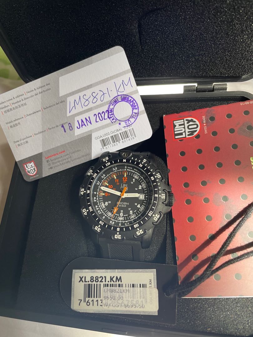 Like new Luminox XL.8821.KM Recon series, Men's Fashion, Watches & Accessories, Watches on Carousell