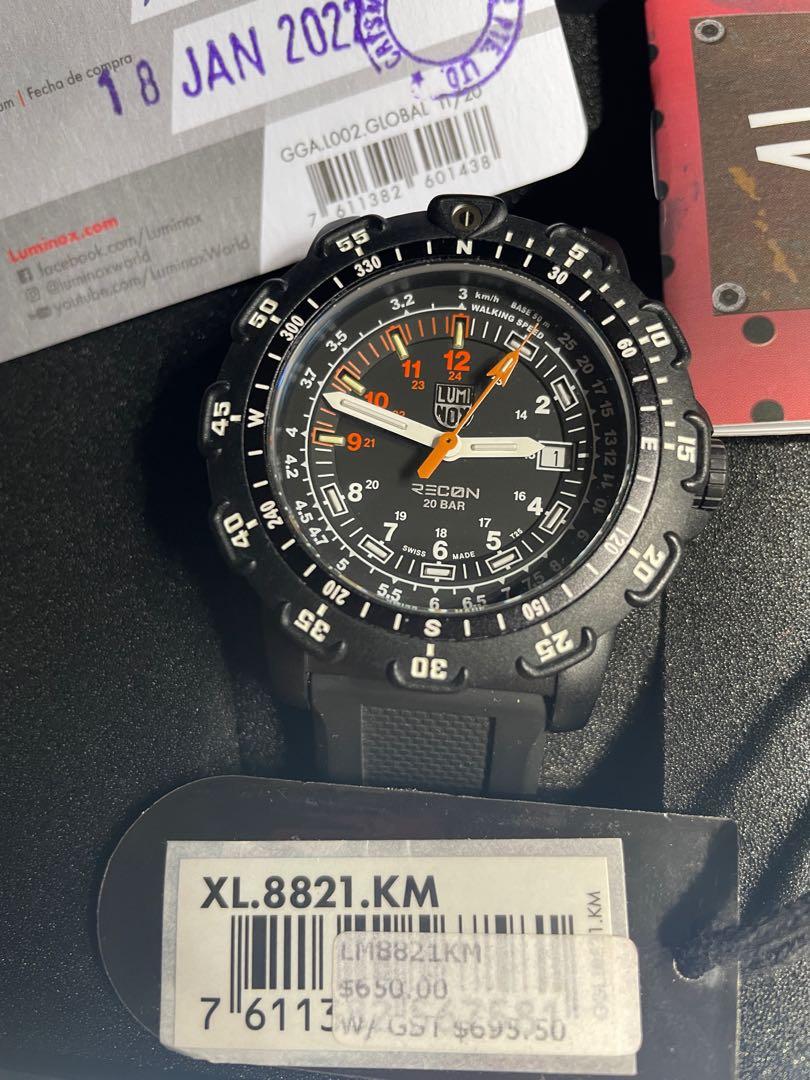 Like new Luminox XL.8821.KM Recon series, Men's Fashion, Watches & Accessories, Watches on Carousell