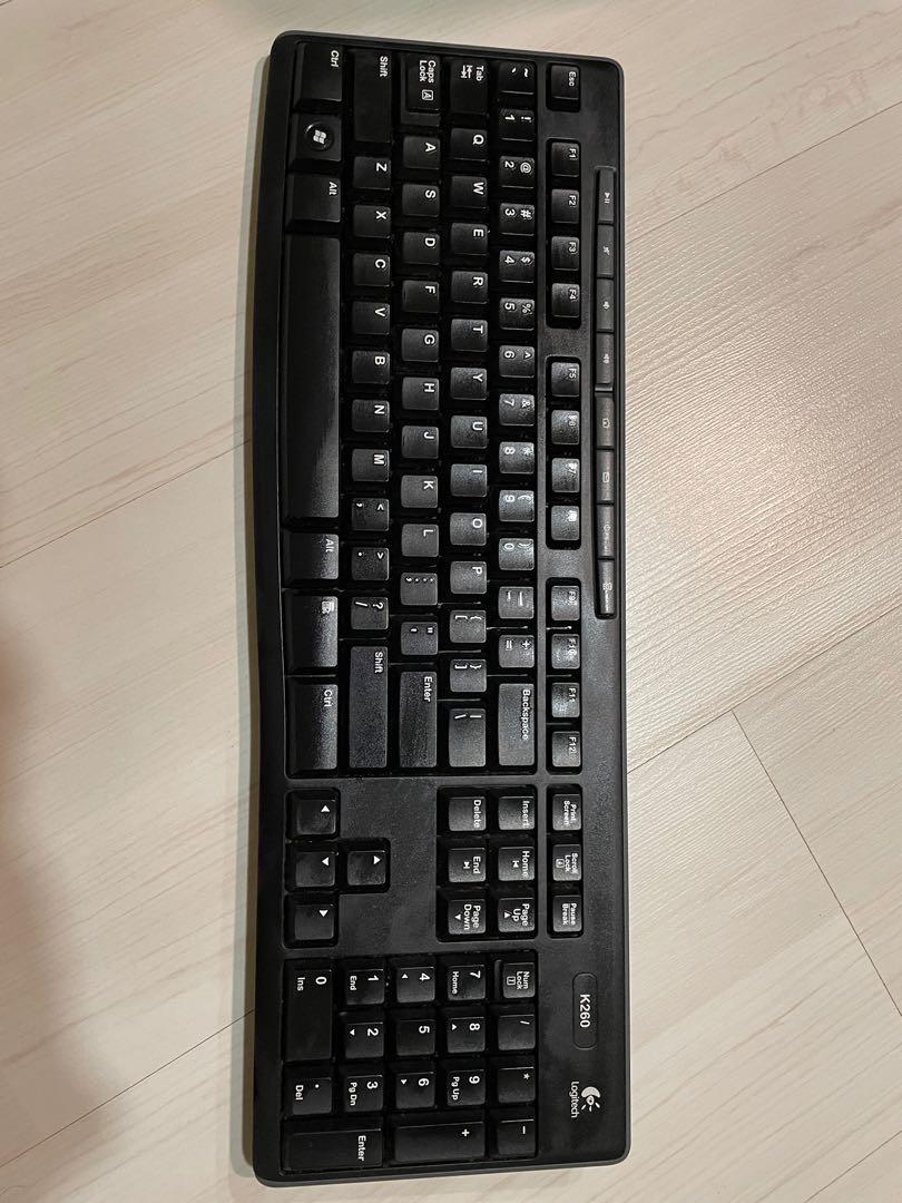Logitech Keyboard K260 Wireless, Computers & Tech, Parts & Accessories ...