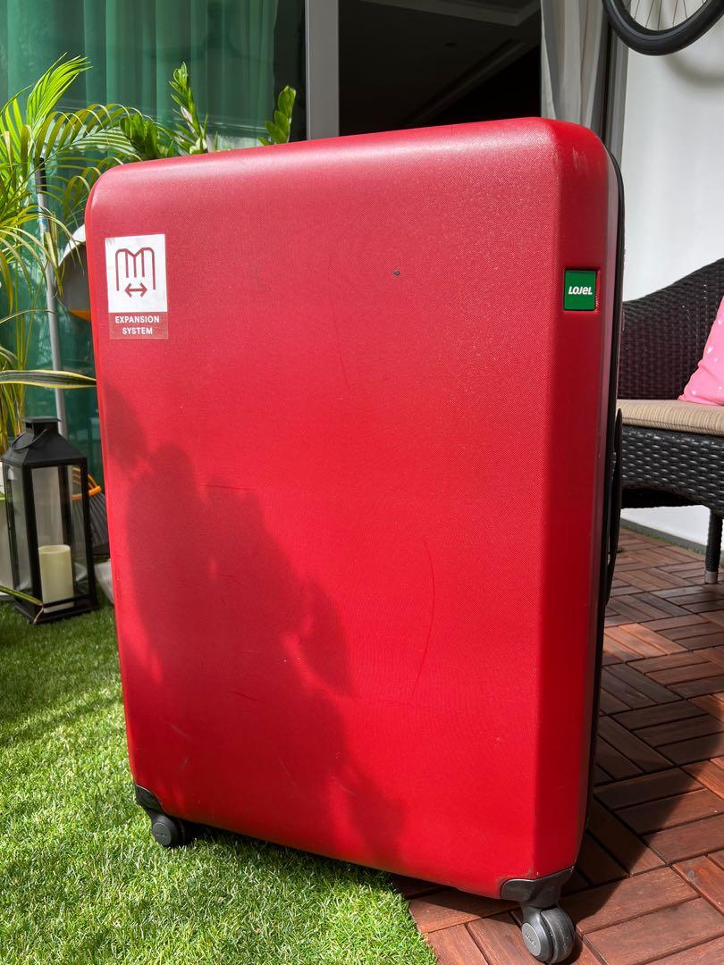 Lojel Luggage 27 Inch Red Expansion System, Hobbies & Toys, Travel ...