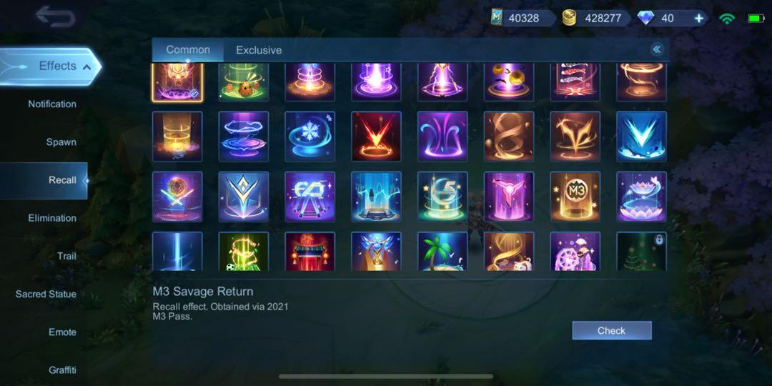 SELLING AT LOST!!! Mlbb Stacked acct. Lots of goodies and rare skins ...