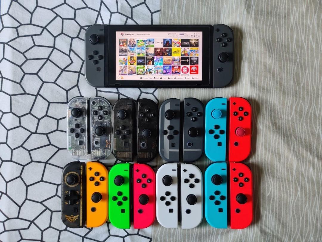 Modded Nintendo Switches (OLED, Gen 1), Video Gaming, Video Game ...