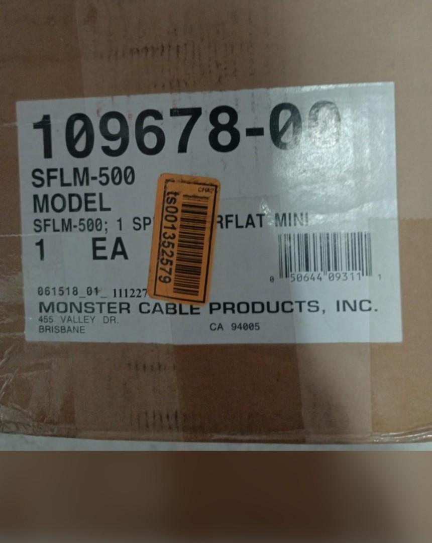 Monster Cable Hi End SuperFlat Mini cable 16 AWG., Audio, Soundbars, Speakers & Amplifiers on ...