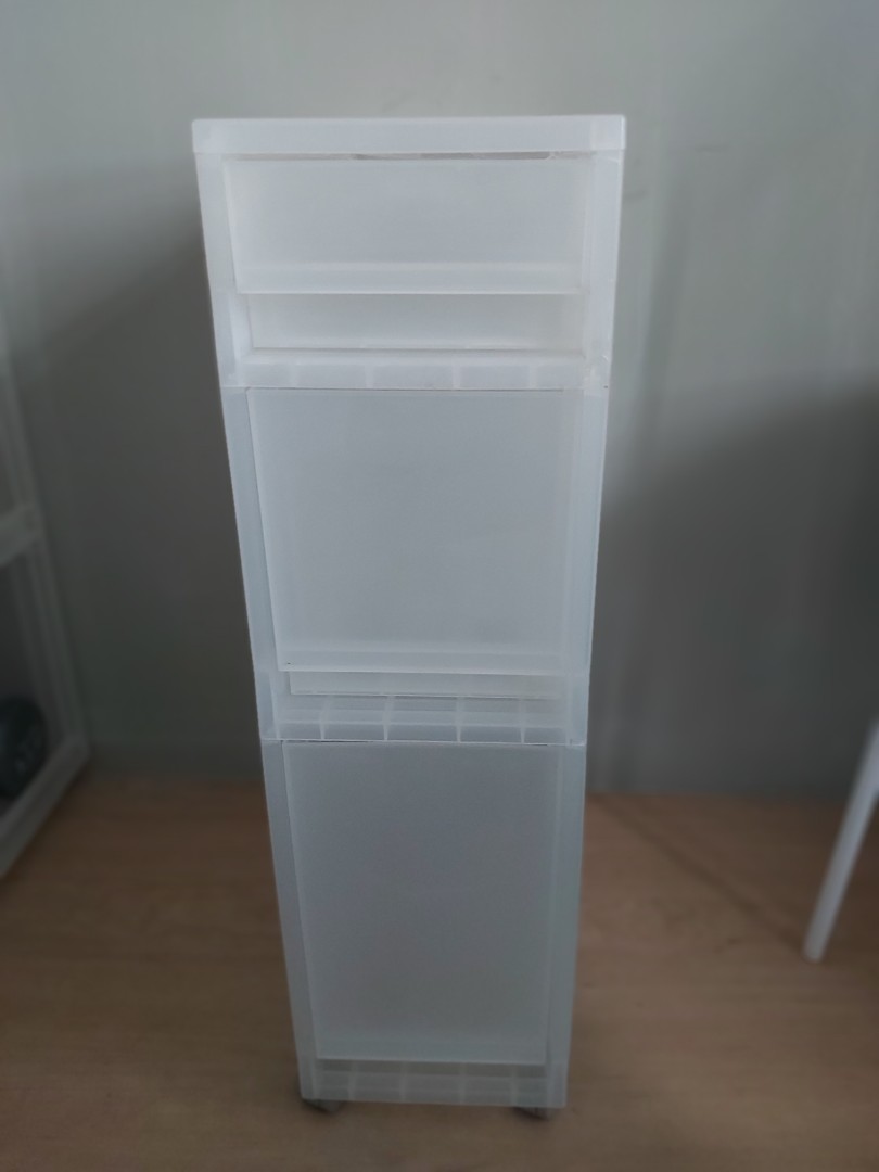 Muji Polypropylene Stocker with Caster, Furniture & Home Living ...
