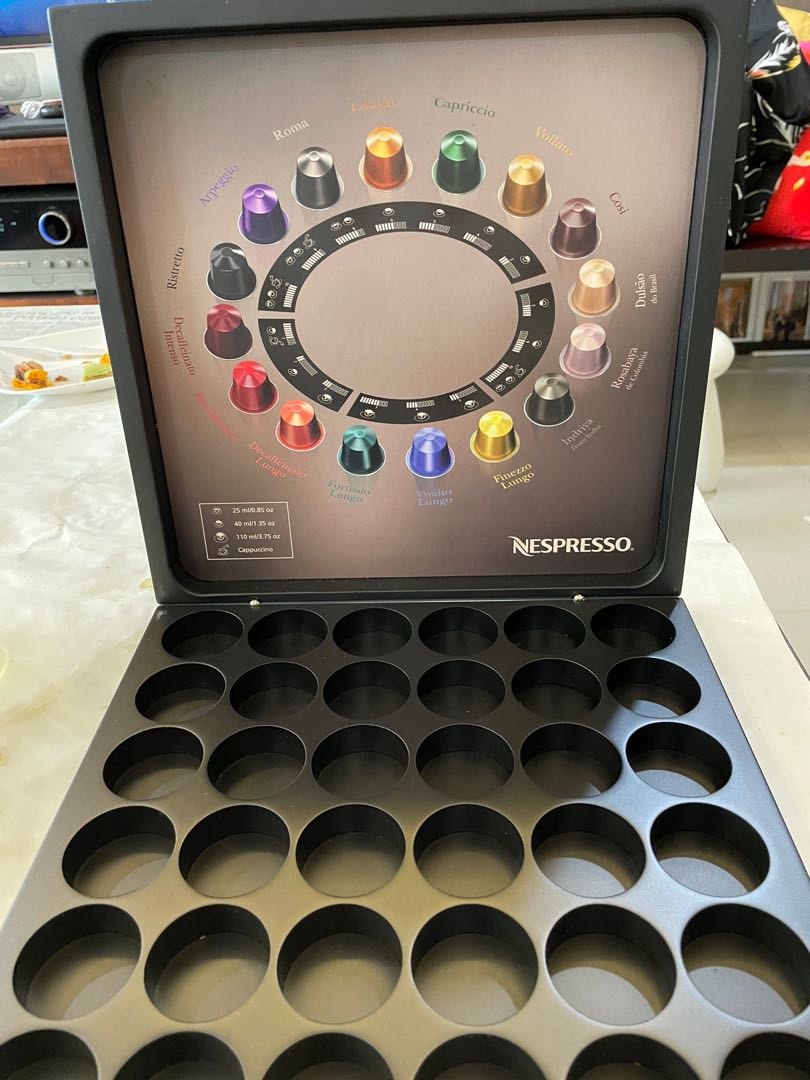 Nespresso Capsule Showcase Box, TV & Home Appliances, Kitchen ...