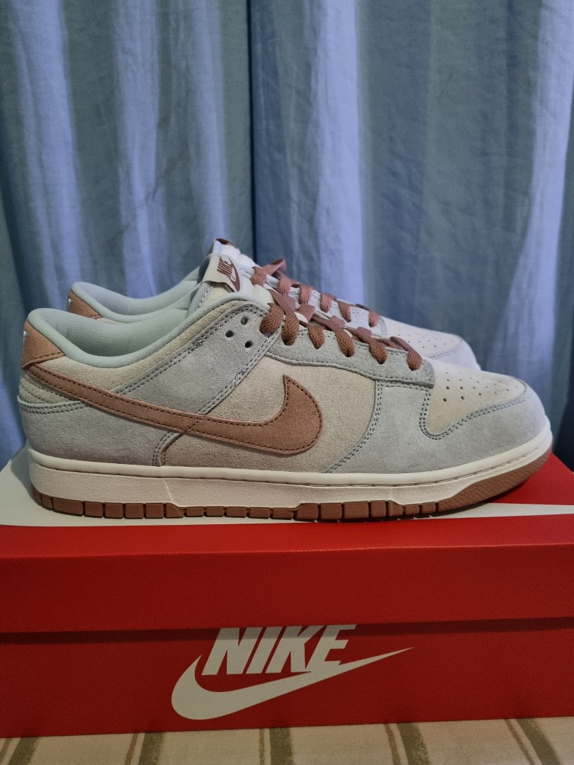 Nike Dunk Low Fossil Rose, Men's Fashion, Footwear, Sneakers on Carousell