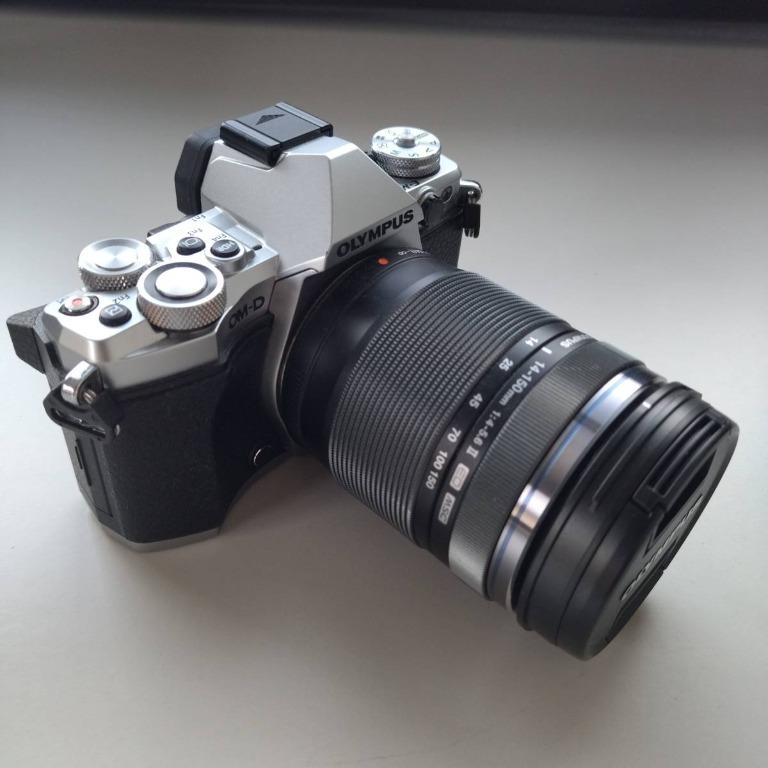 OLYMPUS OM-D E-M5 Mark II 14-150mm II 鏡頭套件 銀色 Olympus, 攝影器材, 相機 - Carousell