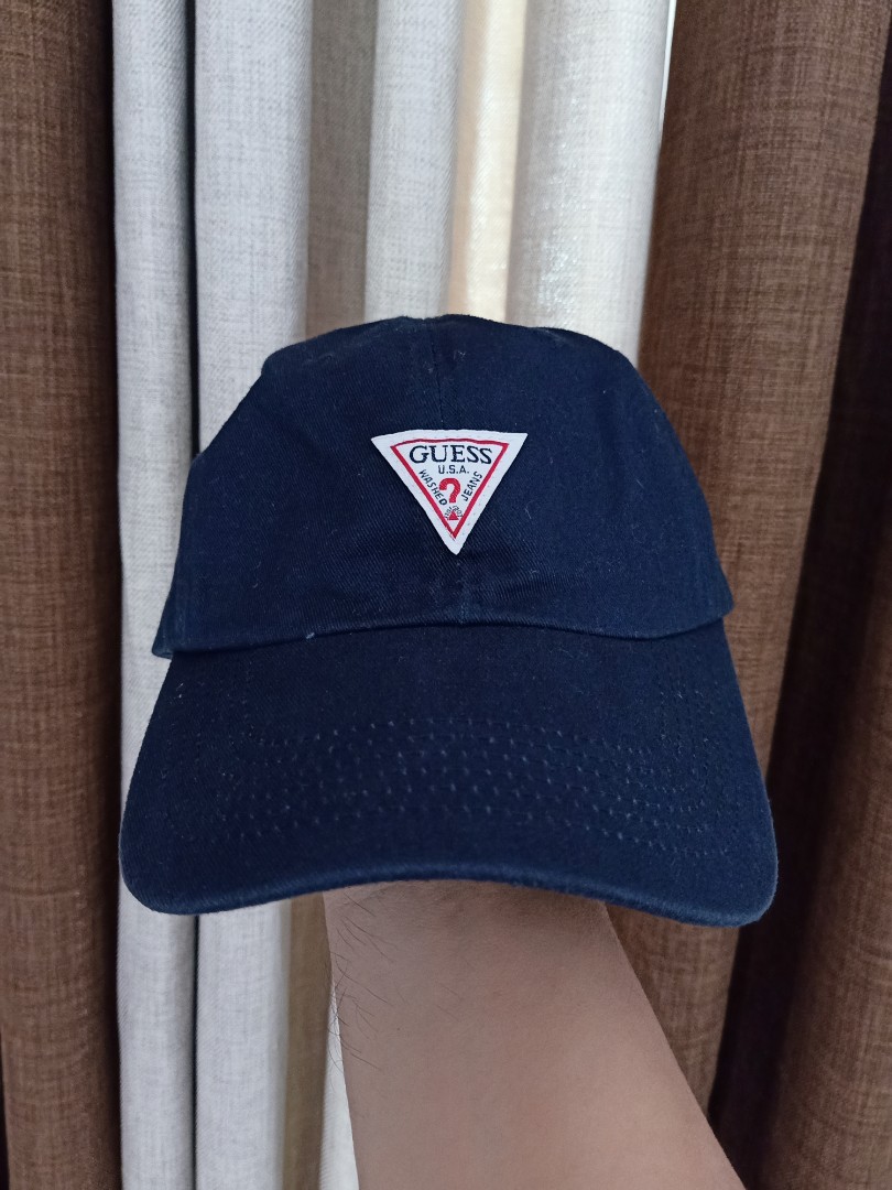 Original guess black cap, Men's Fashion, Watches & Accessories, Caps ...