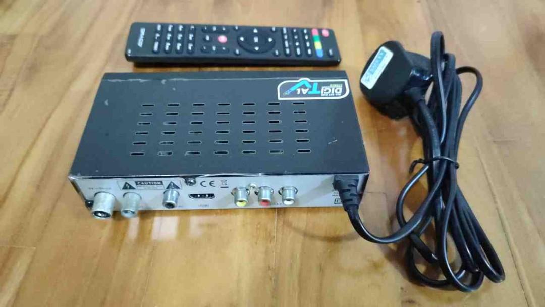 Original Singapore digital tv set top box, TV & Home Appliances, TV ...