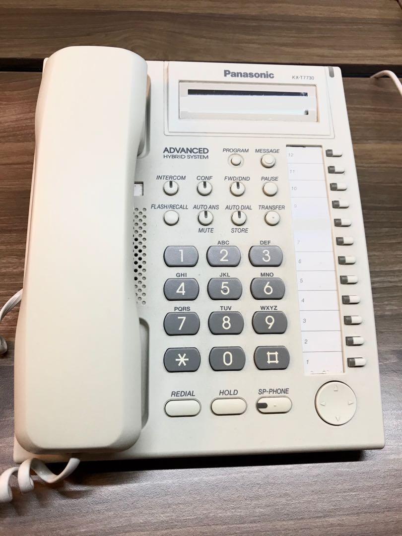 Panasonic KX-T7730, Computers & Tech, Office & Business Technology on Carousell