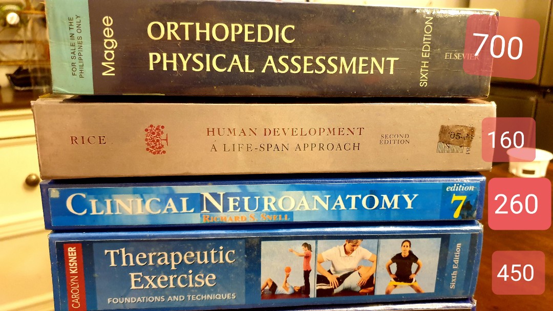 Physical Therapy/ PT Books (Pre-loved/used), Hobbies & Toys, Books ...