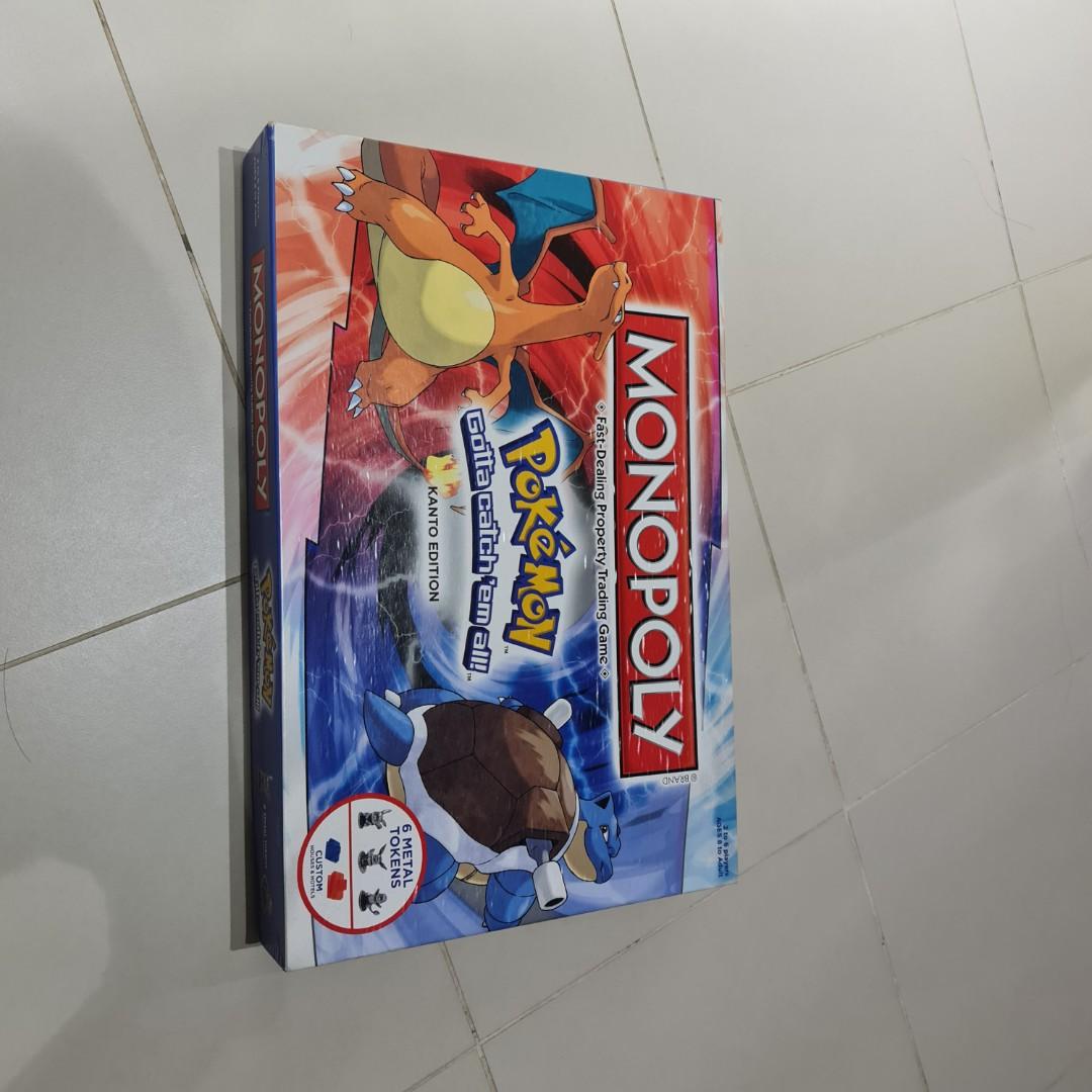 Pokemon Monopoly Board Game, Hobbies & Toys, Toys & Games on Carousell