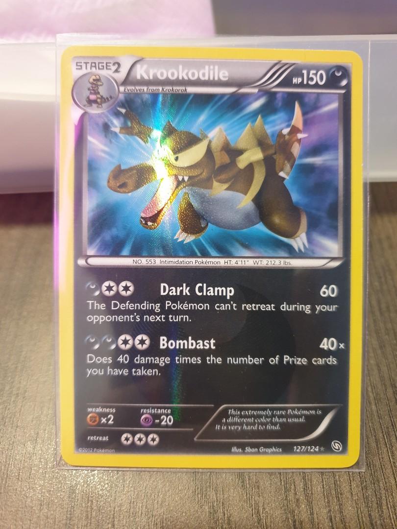Pokemon TCG Krookodile Dragon Exalted Secret Rare, Hobbies & Toys, Toys ...