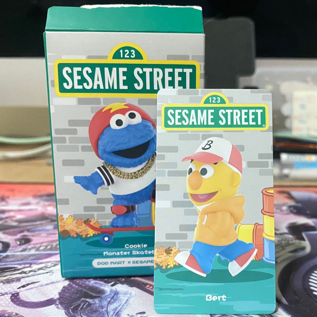 WTS/WTT POPMART SESAME STREET - BERT, Hobbies & Toys, Toys & Games on ...