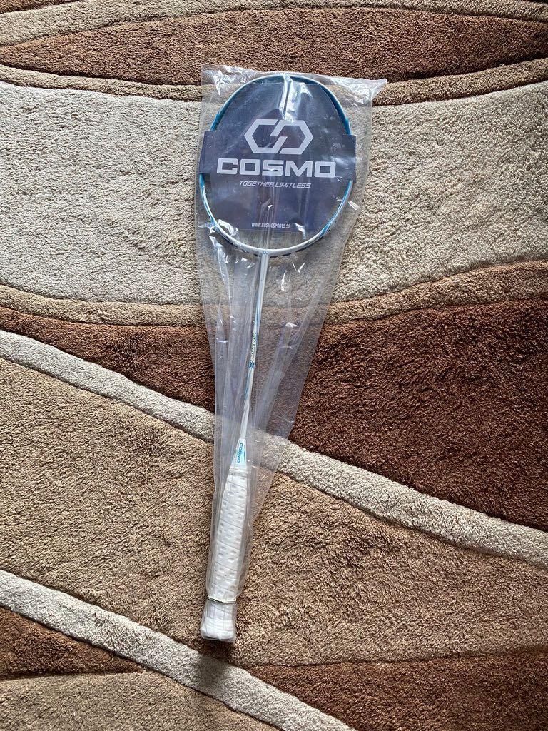 Badminton Racket Cosmo Quantum X , Sports Equipment, Sports & Games ...