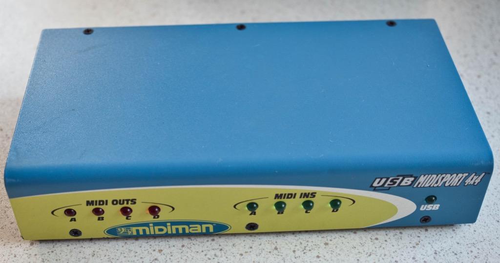 Recording Studio: M-audio MidiMan MidiSport 4x4 USB Interface, Audio ...