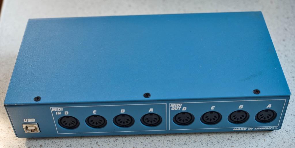 Recording Studio: M-audio MidiMan MidiSport 4x4 USB Interface, Audio ...