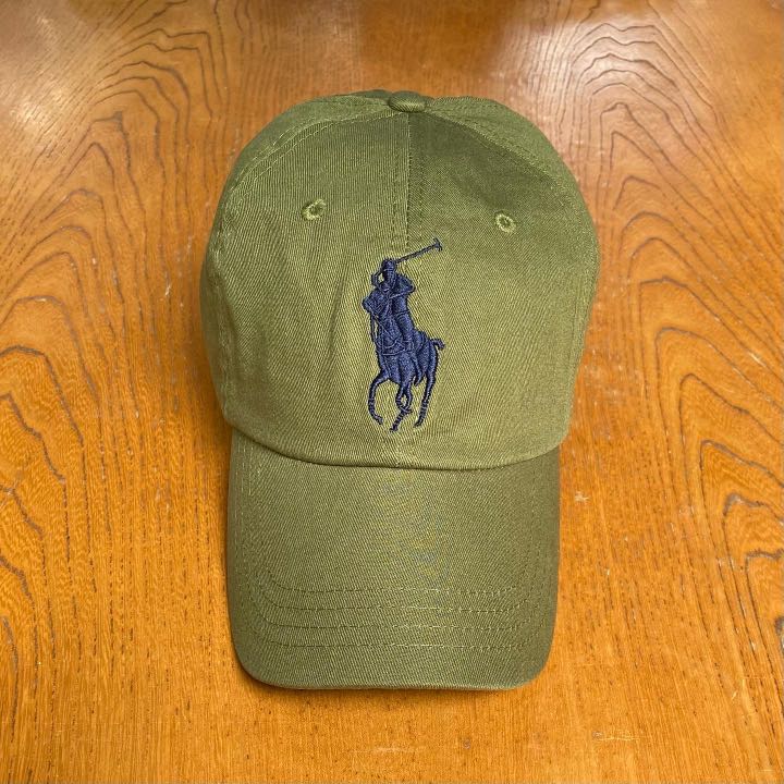 RL Big logo olive green, Men's Fashion, Watches & Accessories, Caps ...