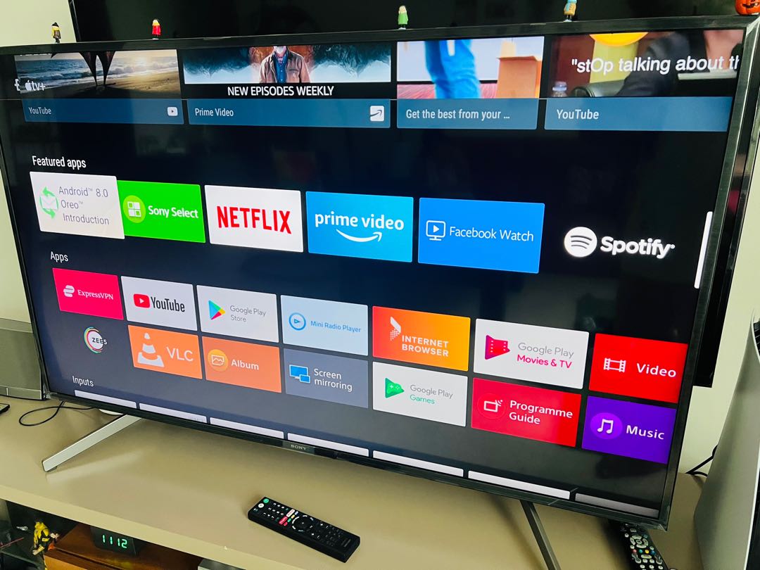 Sony 4K Android TV 55inch with 1year warranty , TV & Home Appliances ...