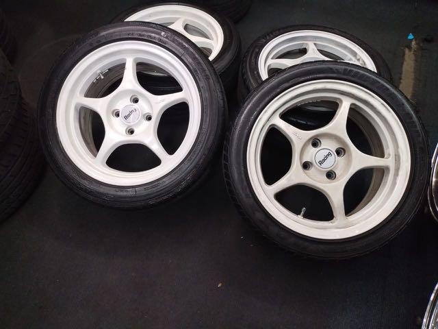 Sport Rim Enkei RPO1 16 pcd100, Auto Accessories on Carousell