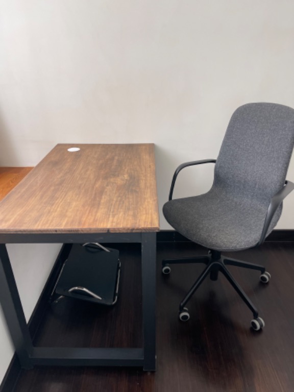 DISMANTLABLE Study Desk and IKEA Office Chair, Furniture & Home Living ...