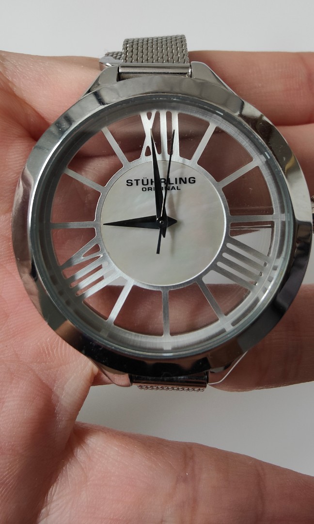 Stuhrling Original Women's ladies elegant Mother of Pearl Watch, see ...