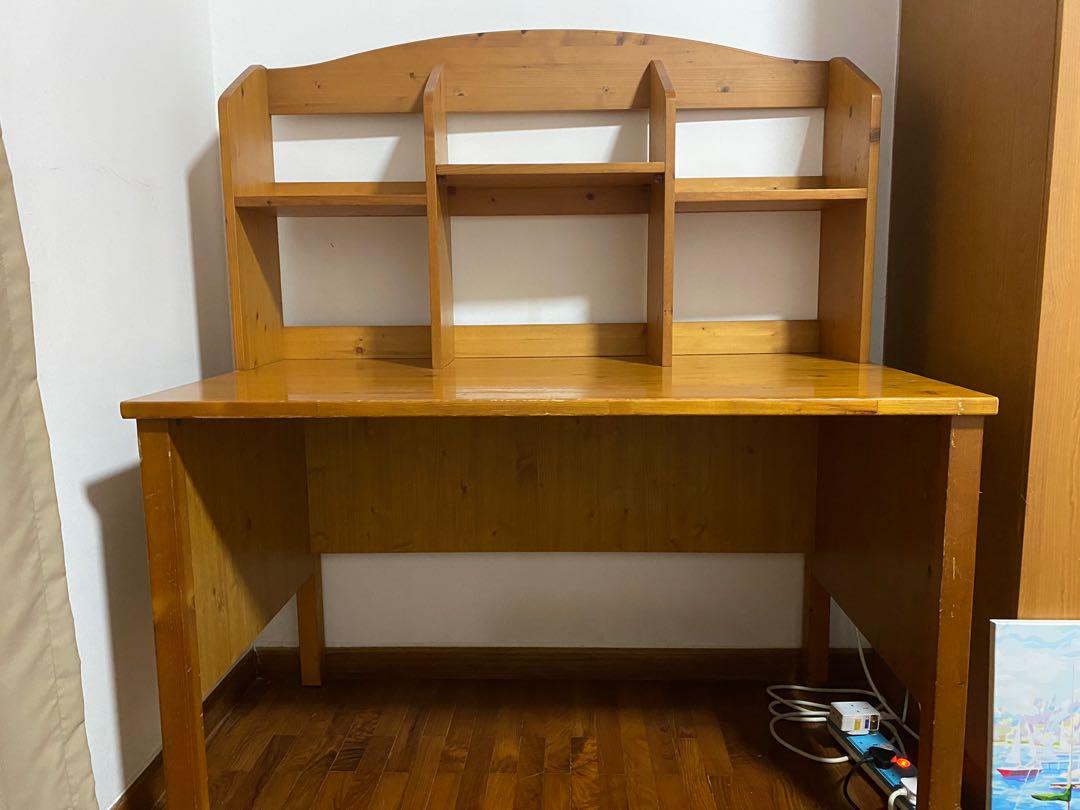 Sturdy study table, Furniture & Home Living, Furniture, Tables & Sets ...