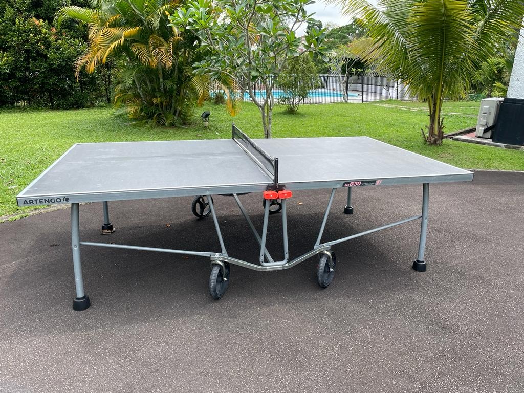Table Tennis Table Pongori PPT530 suitable OUTDOOR, Sports Equipment ...